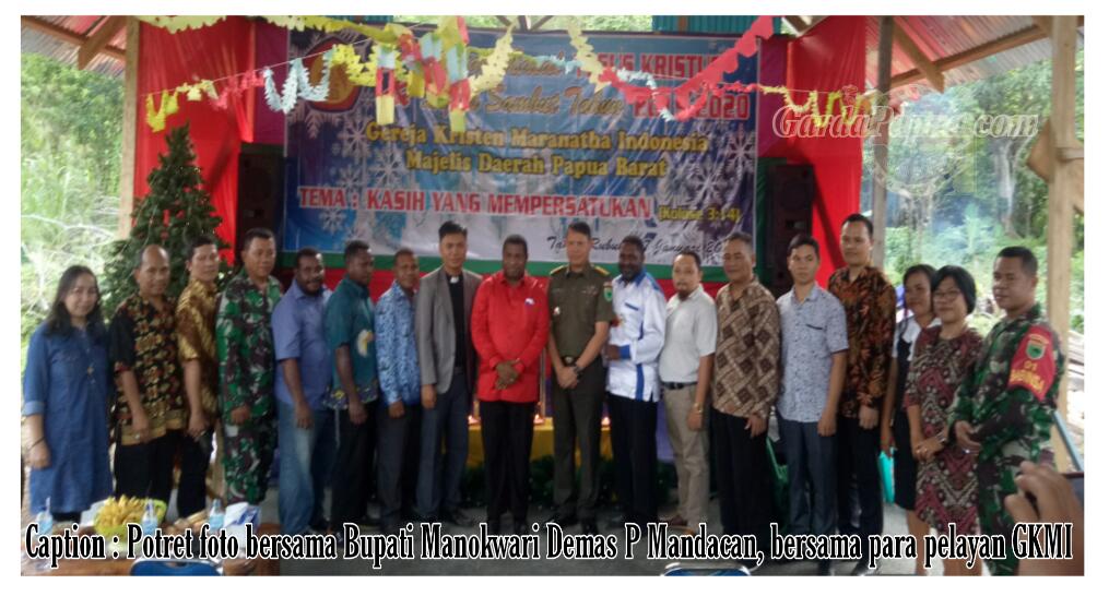Hadiri Natal dan Pisah Sambut Majelis GKMI Warami, Ini Pesan Bupati ...