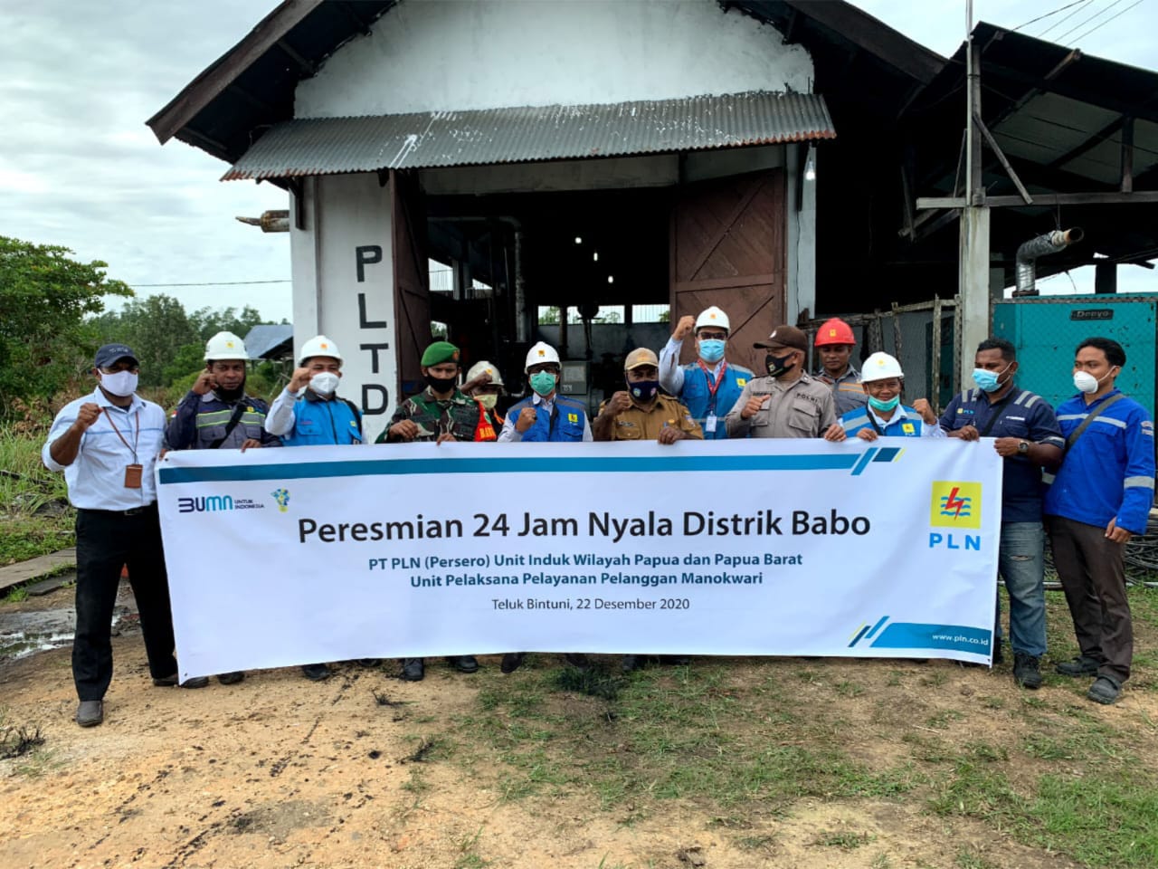 Kado Natal Bagi Warga Distrik Babo dari PLN, Layanan Listrik Sudah 24 ...
