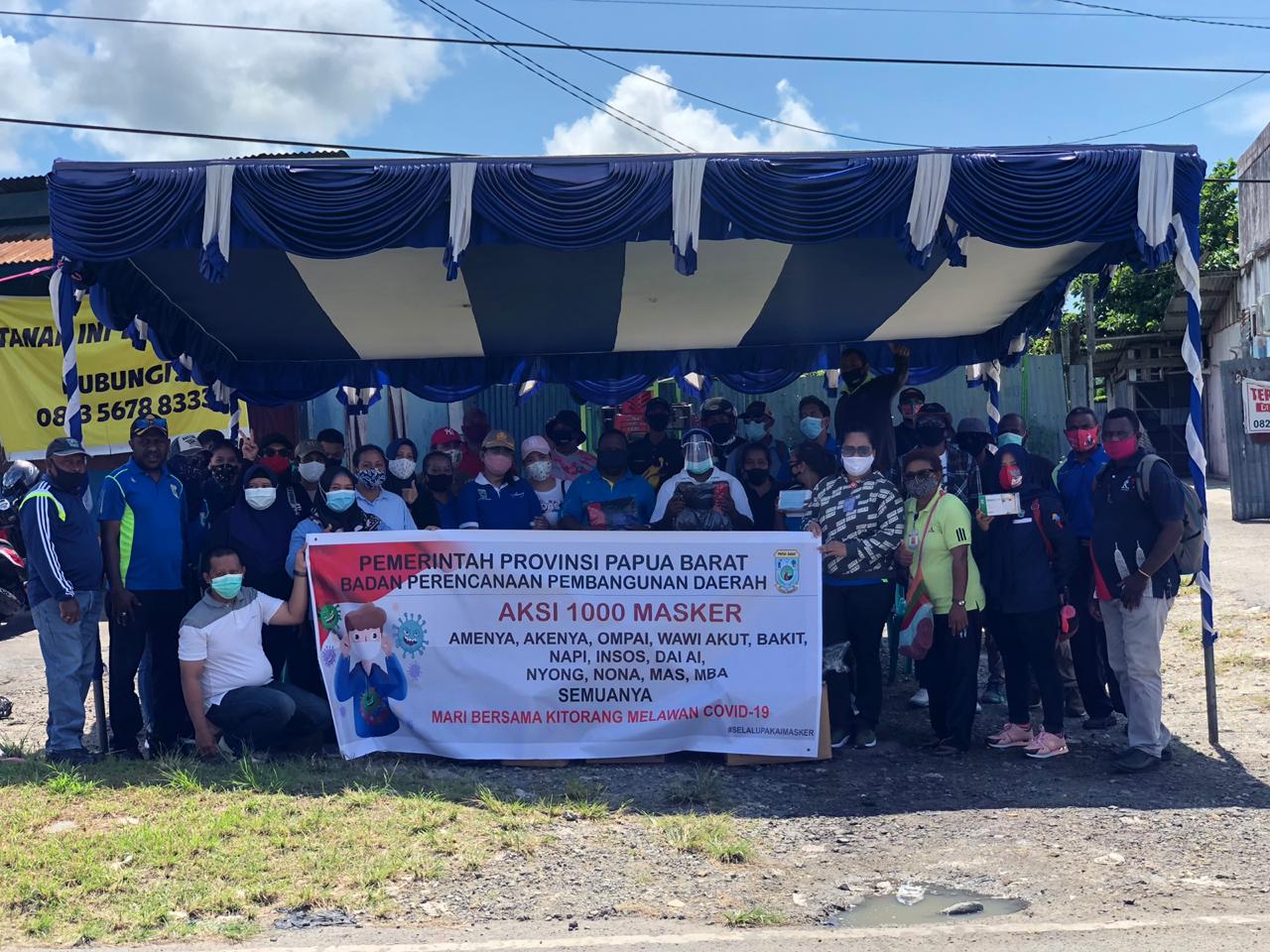 Bappeda Papua Barat Peduli Covid-19, Ada 1000 Masker Bagi Warga – Garda ...