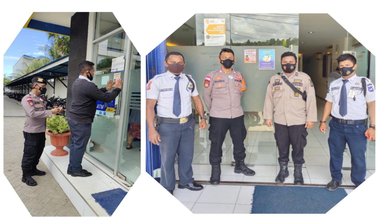 Unit Pam Obvit Sabhara Polres Manokwari Mulai Sosialisasi Larangan ...