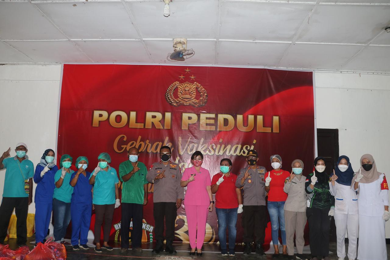 Gebrak Vaksinasi Dalam Rangka 30 Tahun Alumni AKABRI 91, Masyarakat di ...