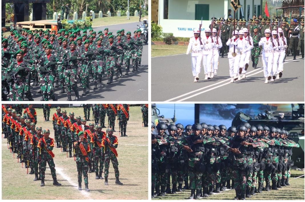 Kapendam : Puncak HUT TNI ke -77 Dilaksanakan di Makodam XVIII Kasuari ...