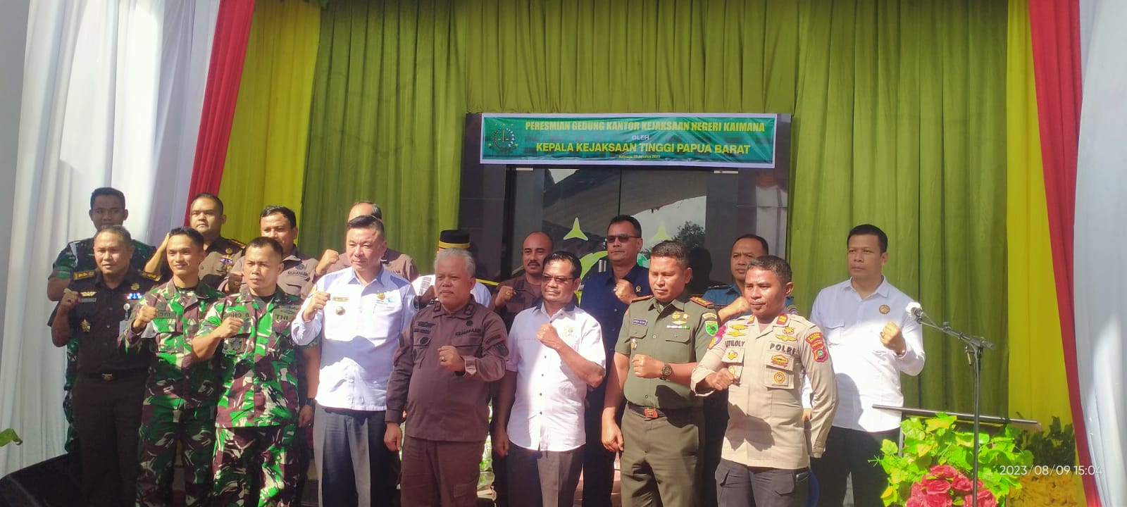 Peresmian Kantor Kejaksaan Kaimana, Bupati Kaimana Ucapkan Hal Ini ...