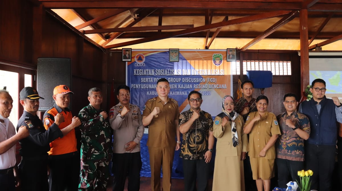 Wujudkan Kabupaten Tangguh Hadapi Bencana, Pemkab Kaimana Gandeng BNPB ...
