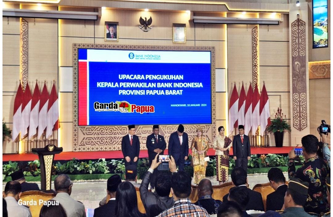 Setian Resmi dikukuhkan sebagai Kepala Perwakilan BI Papua Barat, Ini ...