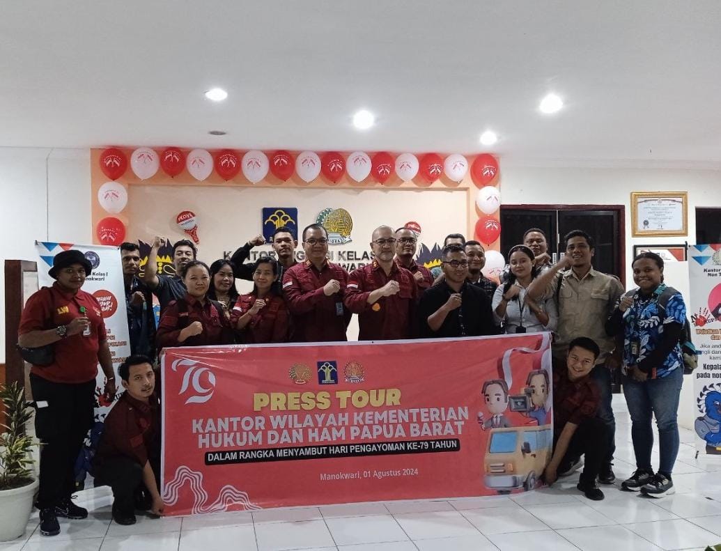 Kumham Pabar Gelar Press Tour di Tiga UPT Keimigrasian dan Pemasyarakatan, Dalam Rangka Hari ...