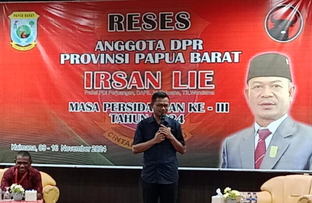 Irsan Lie Bangga, Pemkab Kaimana Mampu Tekan Angka Penurunan Kemiskinan ...